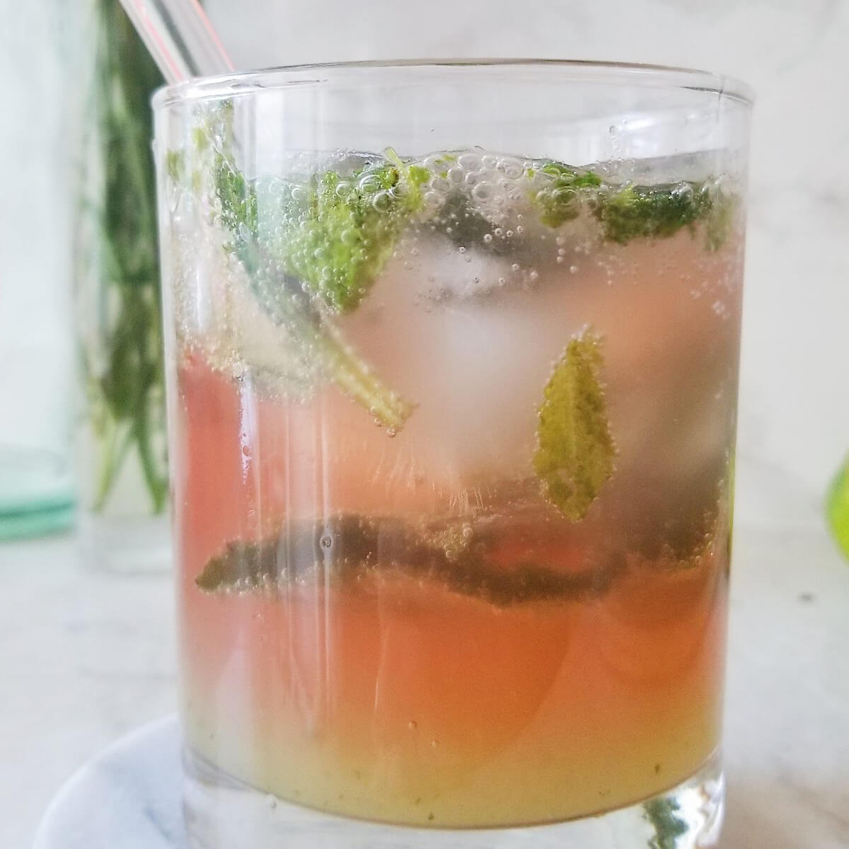 Probiotic Mocktail - The Hint of Rosemary