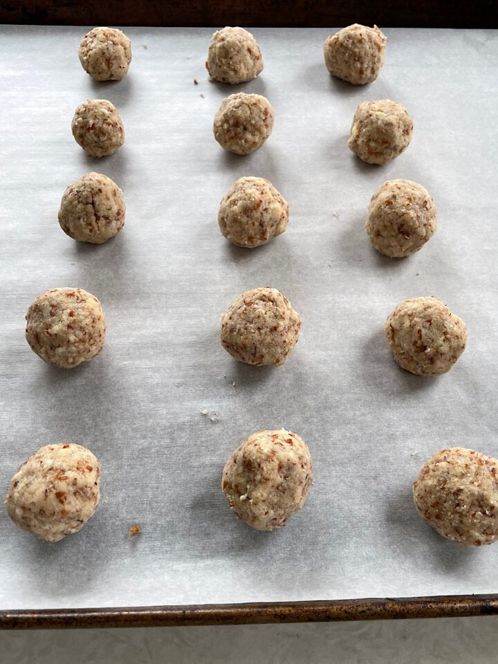 Almond Pulp Cookies Chocolate Dipped! - The Hint of Rosemary