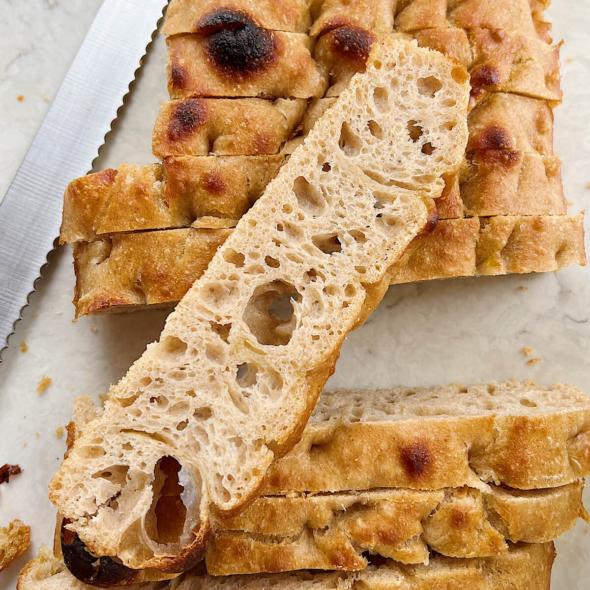 Sourdough Focaccia Bread! - The Hint of Rosemary