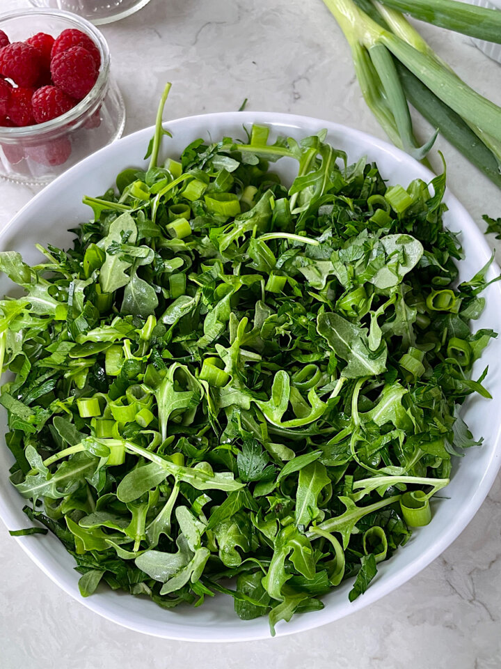 Delicious Healthy Breakfast Salad - The Hint of Rosemary