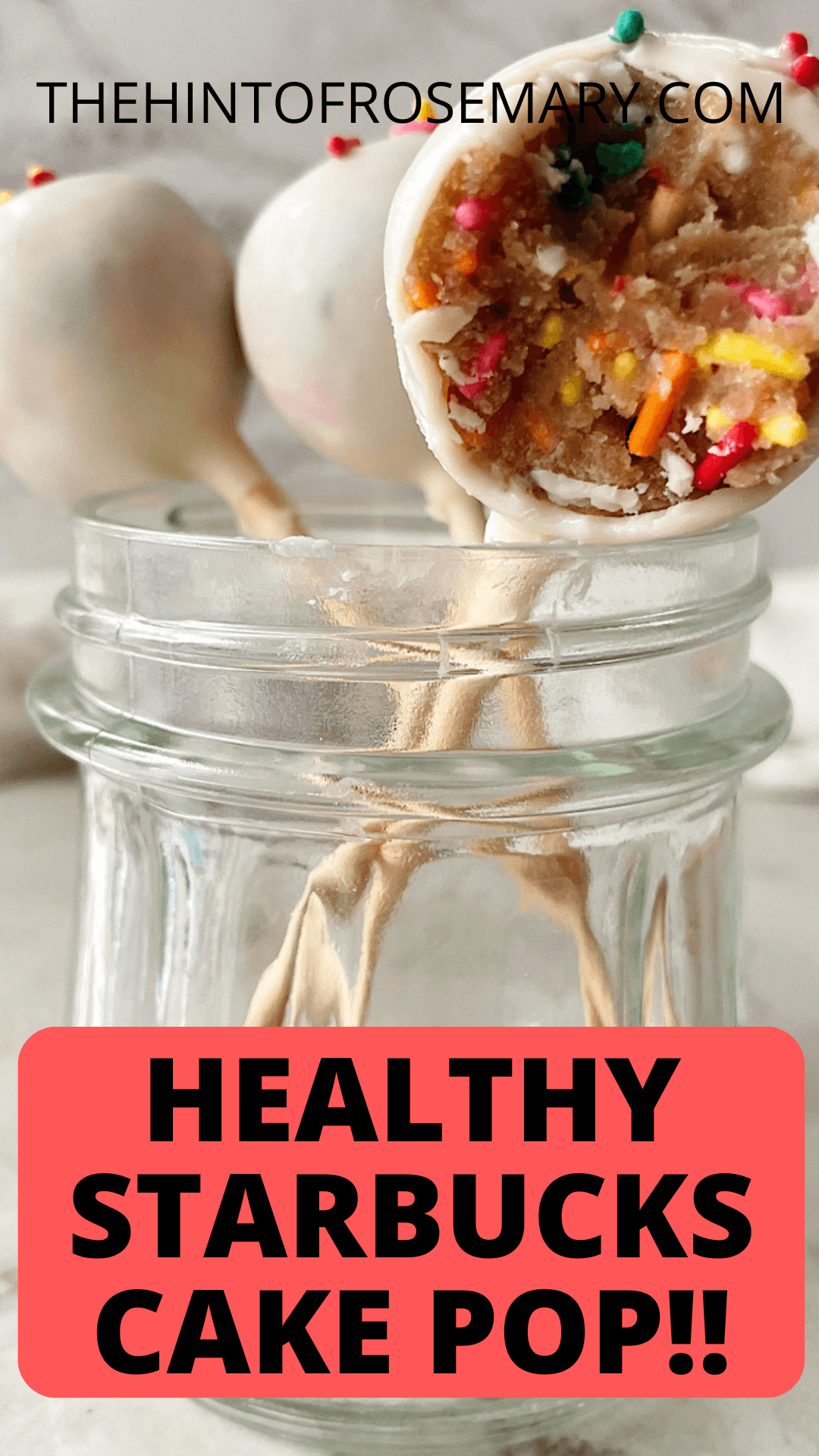Healthy Cake Pops for Toddlers - The Hint of Rosemary