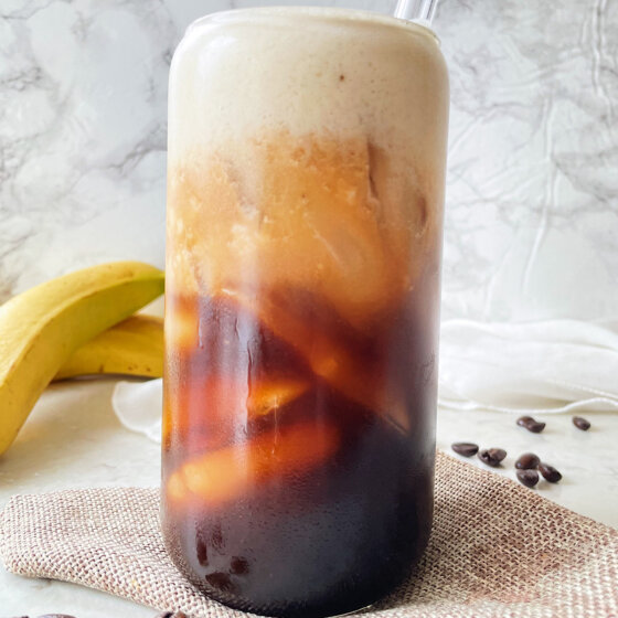 Banana Iced Coffee! - The Hint of Rosemary
