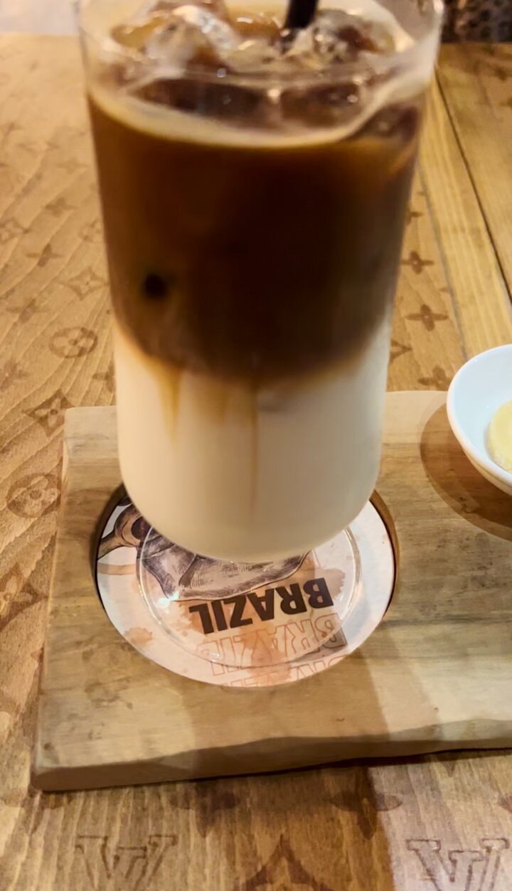 Spanish Iced Latte - The Hint of Rosemary
