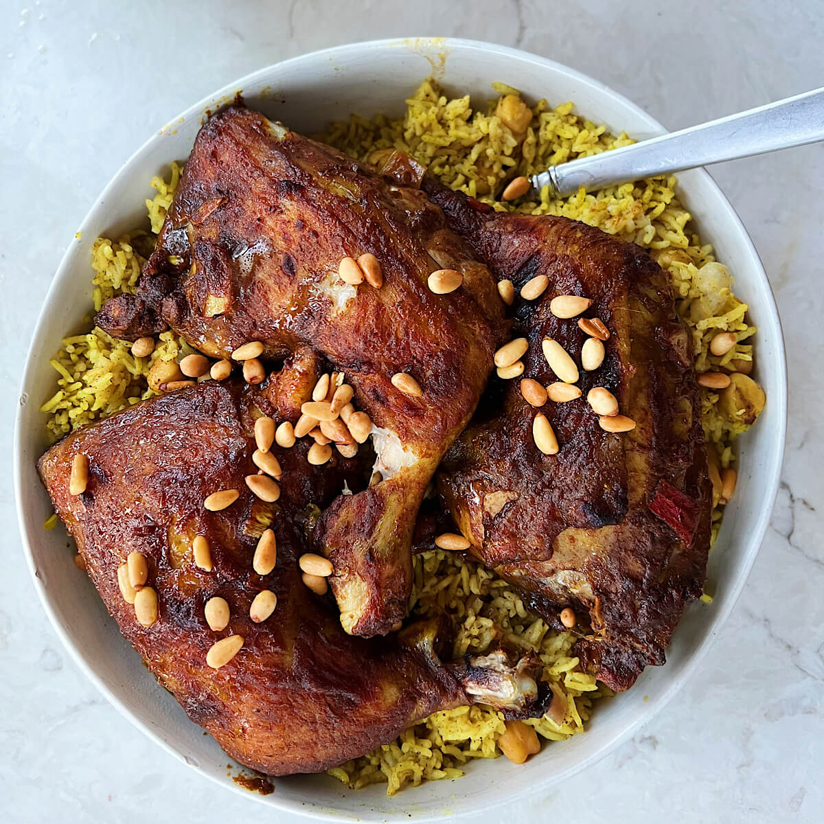 Chicken Kabsa - The Hint of Rosemary