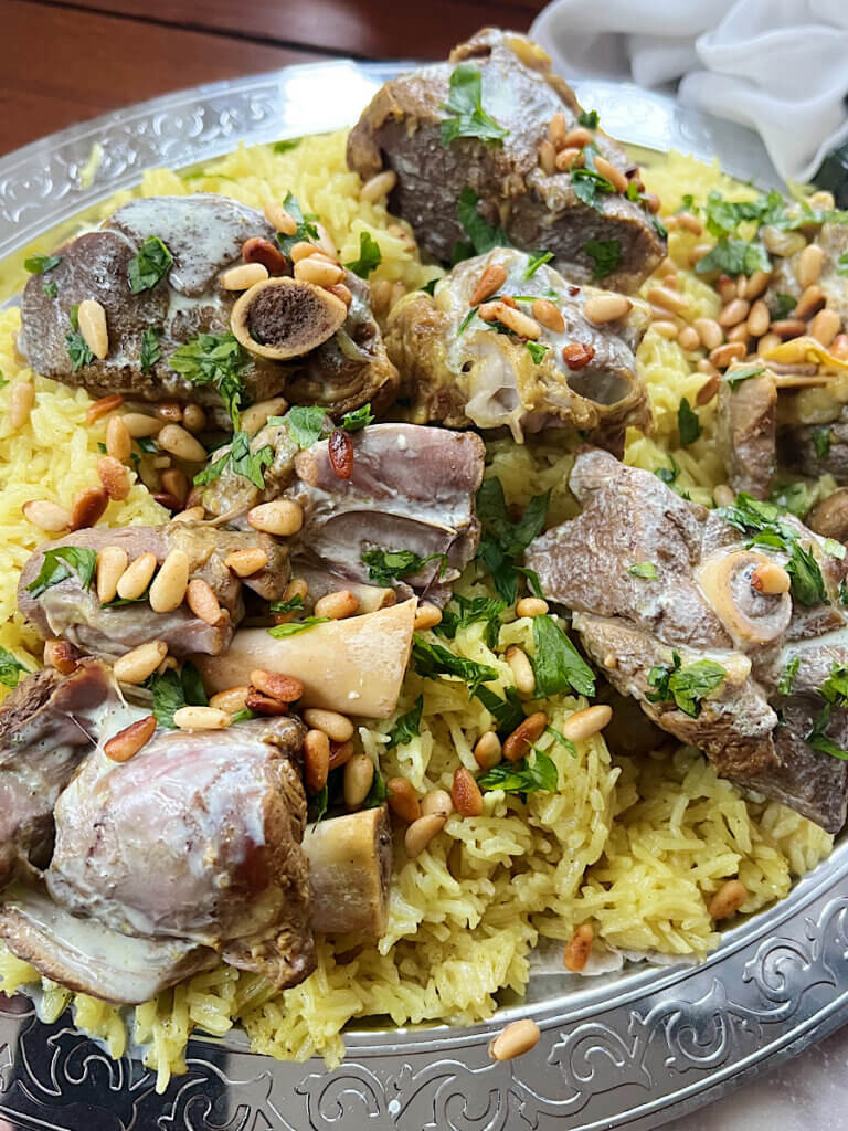 Traditional Jordanian Mansaf! - The Hint of Rosemary